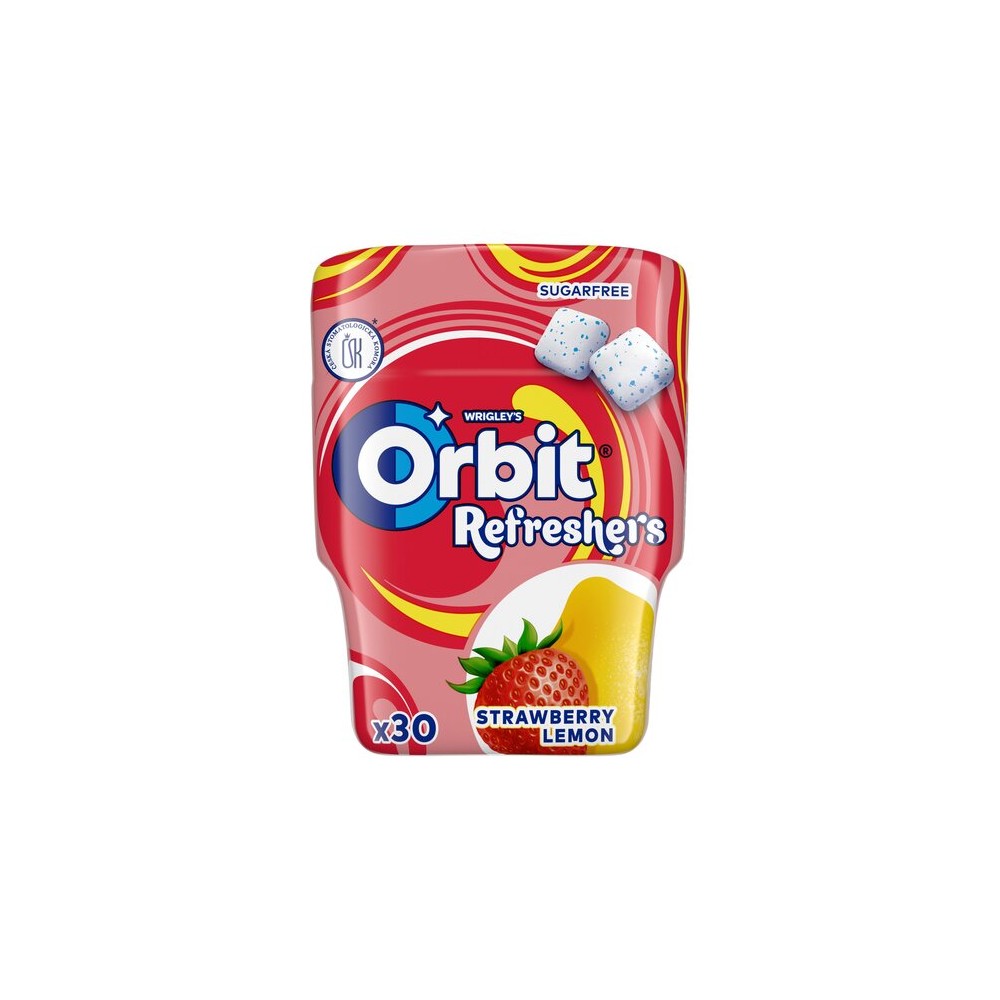Orbit Refresher's Strawberry lemon x30 – Galea Supermarket