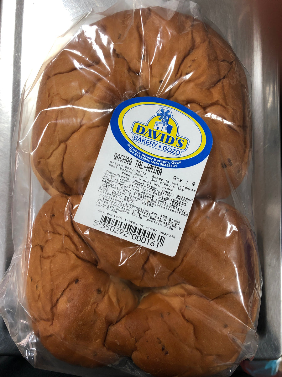 David’s bakery Qaghaq tal hmira x4 – Galea Supermarket