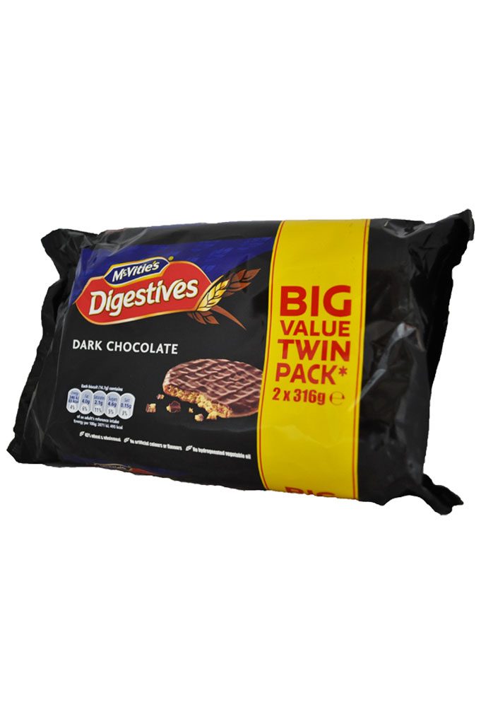 Mcv Digestive Dark chocolate twin pack 2x316g – Galea Supermarket