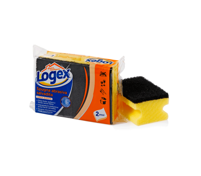 Logex scouring sponge x2 – Galea Supermarket