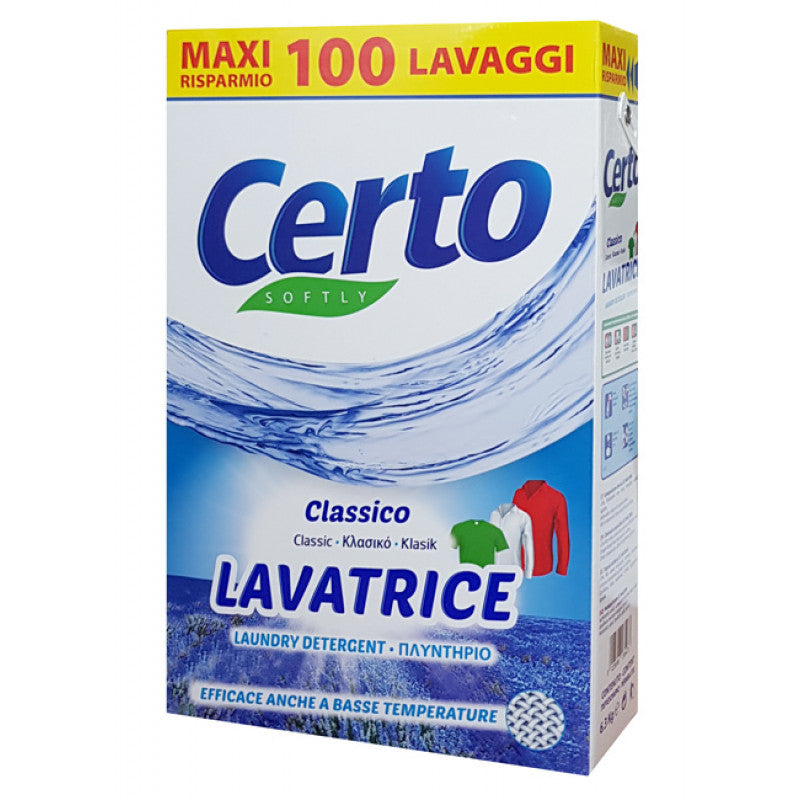 Certo laundry powder classic 6.3kg – Galea Supermarket